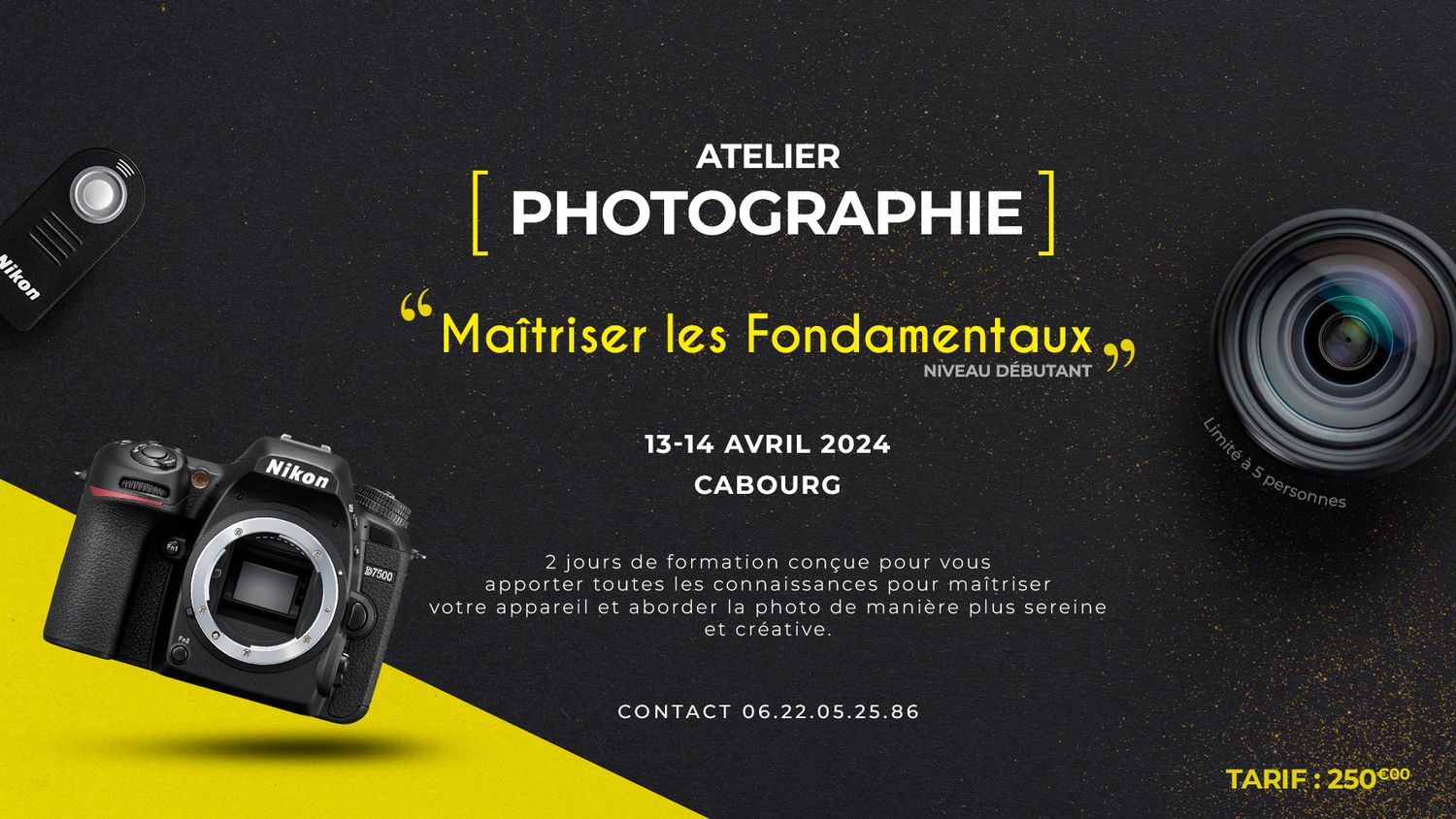 Ateliers Photo "Les Fondamentaux" Avril 2024 - David Pereira ...