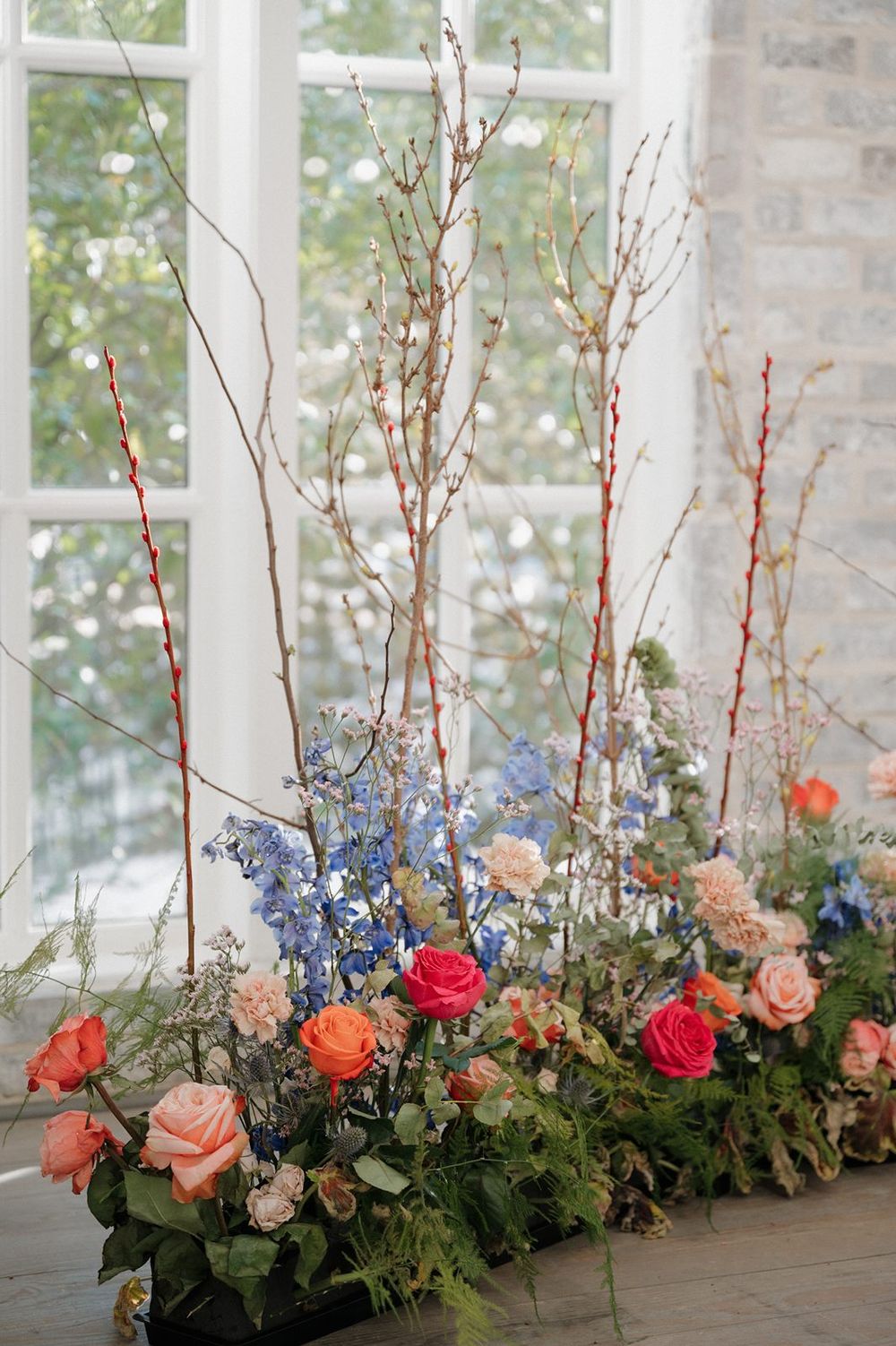 A Peach Orchard Wedding: A Floral Fantasy in The Woodlands
