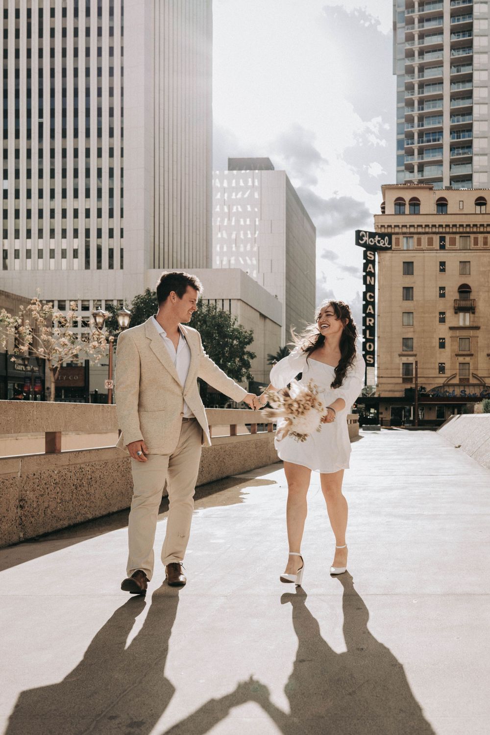 Brittany + Alex • Downtown Phoenix Elopement - H+R Photo and Film