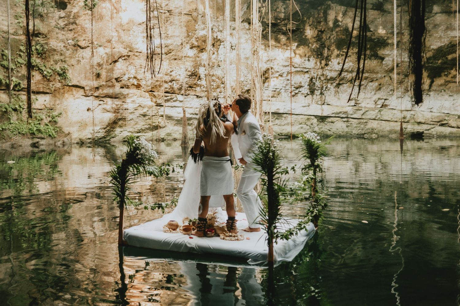 CENOTE WEDDING - GUSTAVO FOTOGRAFO