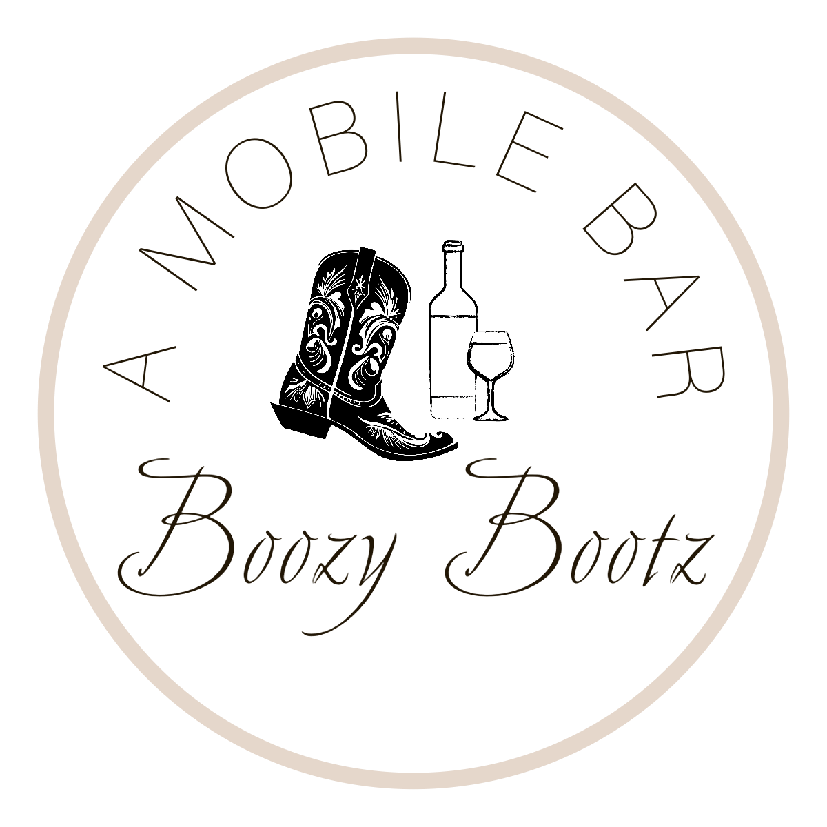 Boozy Bootz Mobile Bar