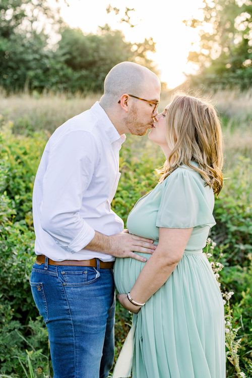 Springtime Maternity Session at Golden Hour | Katy, Texas | Houston ...