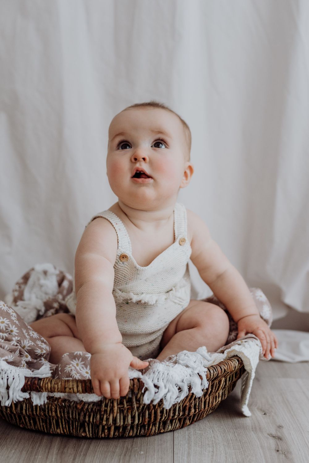 Baby Milestone Photoshoots - Sitter Sessions - Karen Williamson Photography