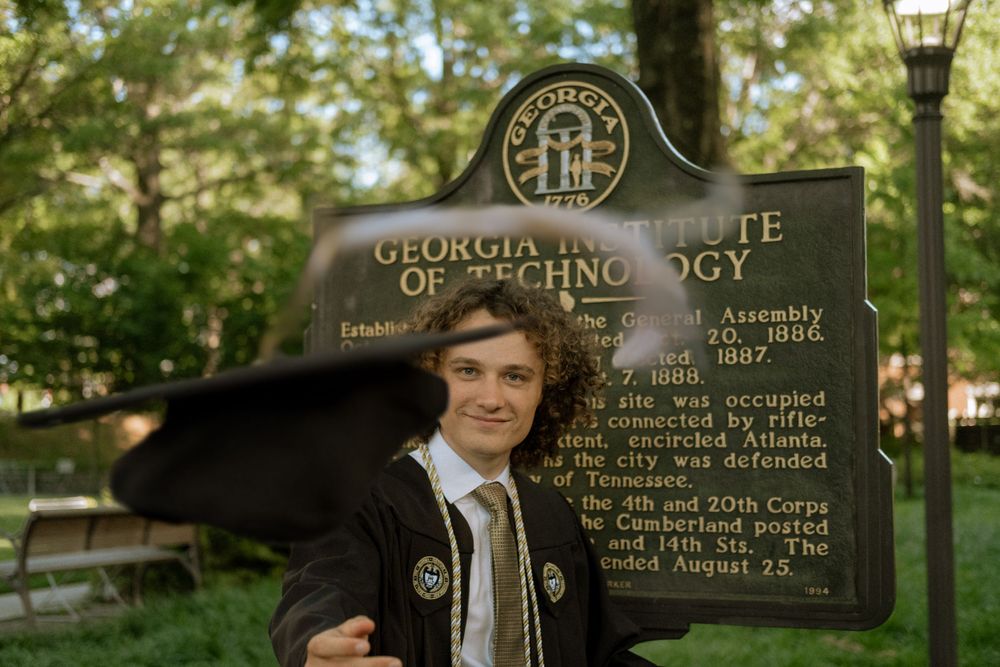 Georgia Tech Graduation Session - Sabrina Regier Photo