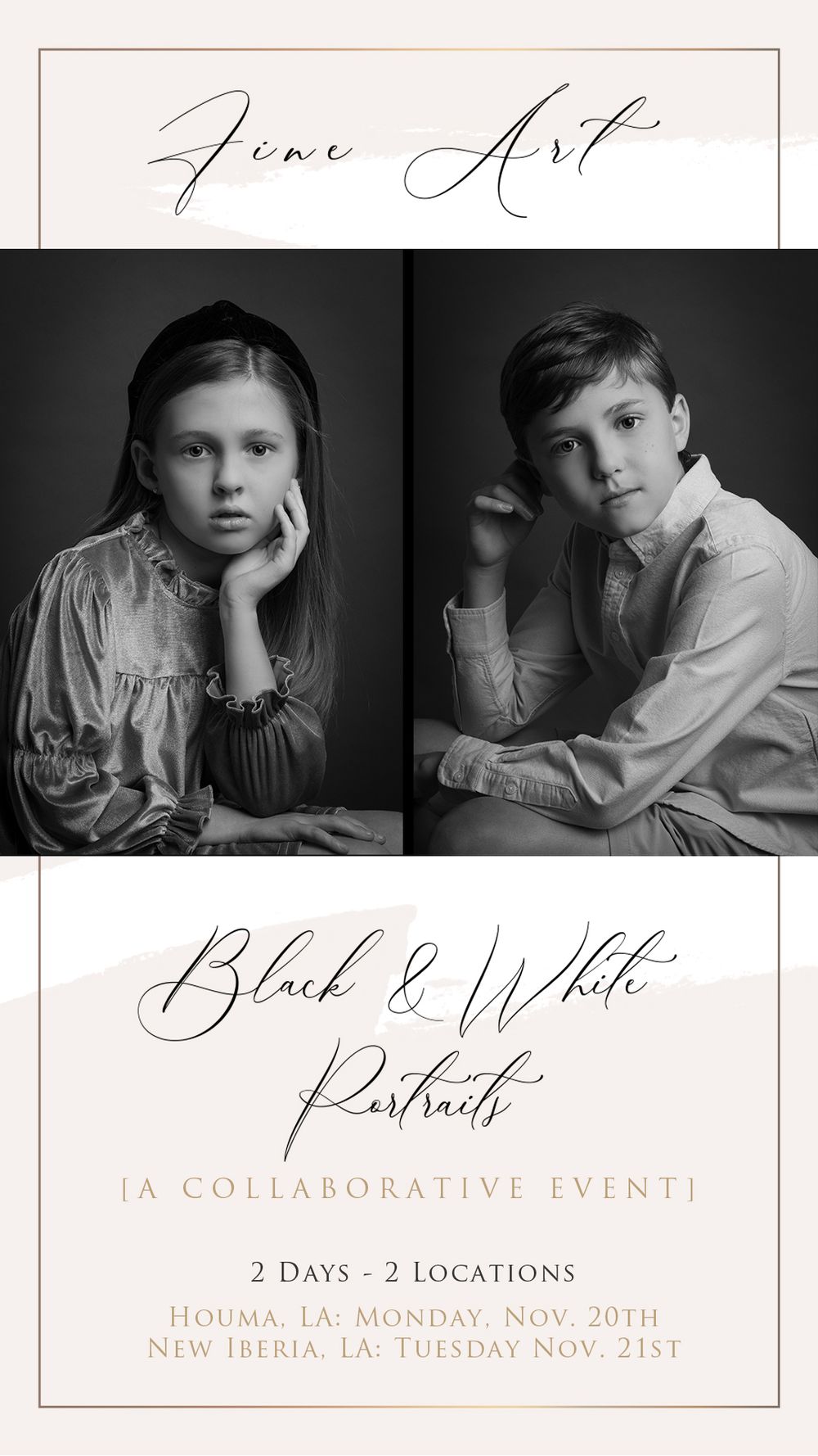 Fine Art Black & White Collaborative Event - Crystal Sanderson Photography
