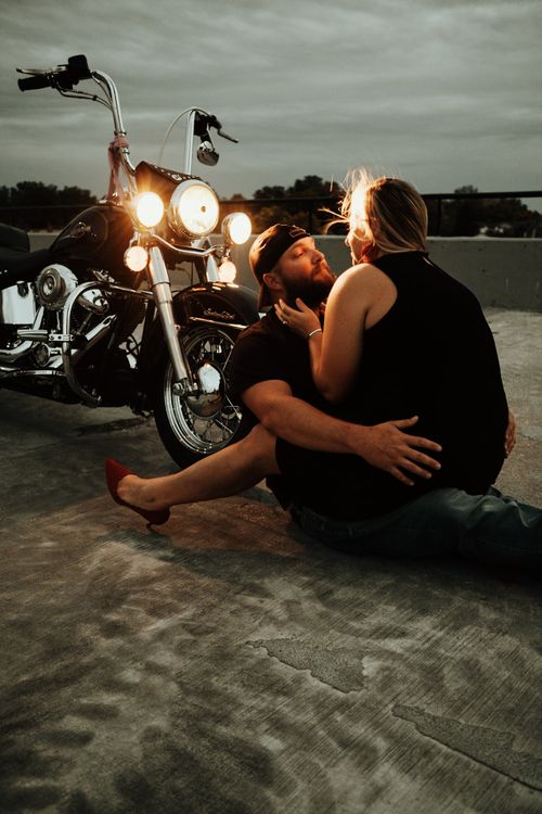 Brooke X Joey’s Harley Davidson Photoshoot - Shae Dean