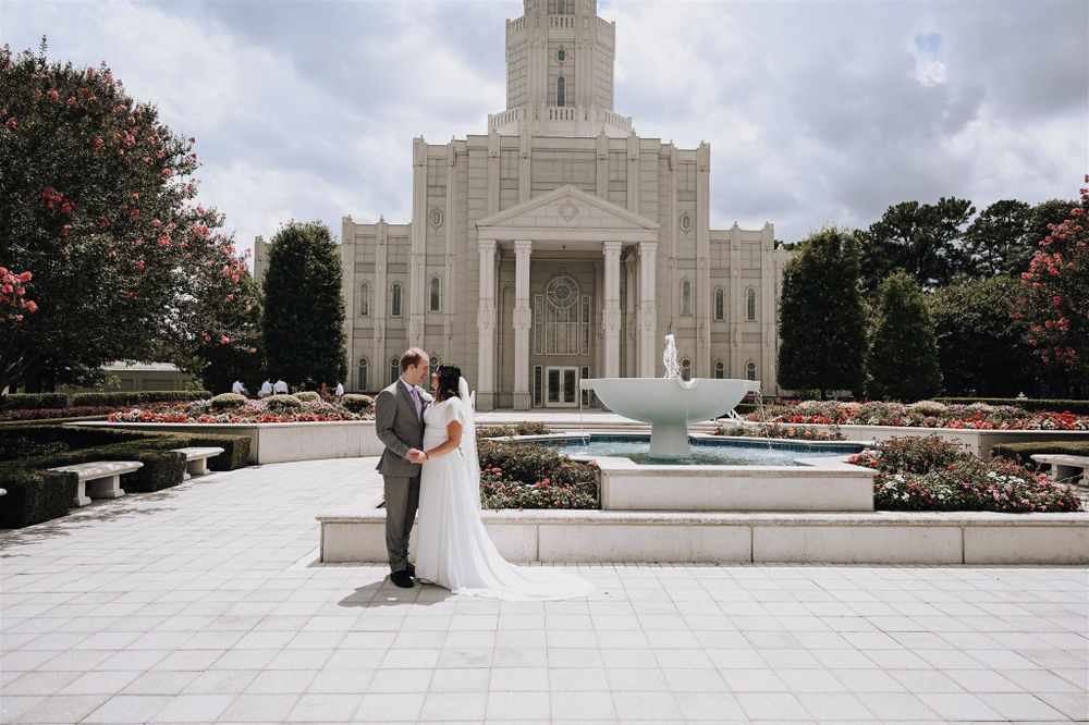 Intimate LDS Wedding Ceremony | Houston Texas Temple