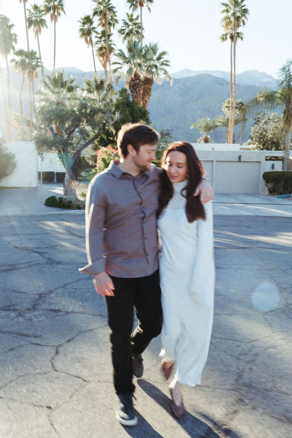 Grace & Paul || Palm Springs engagement - Rise in Love Photography