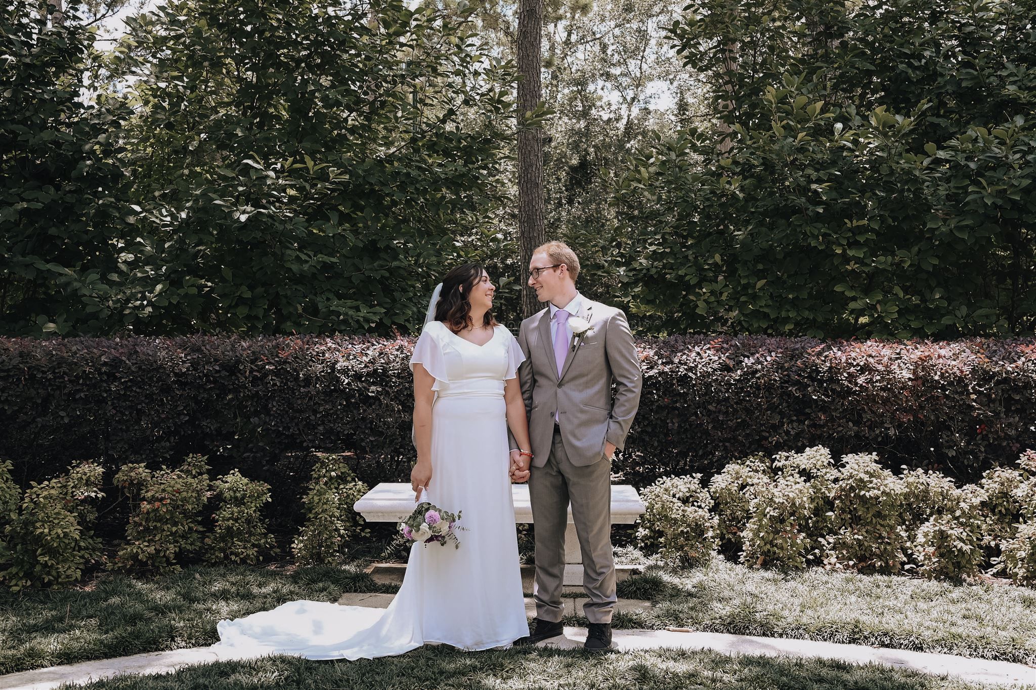 Intimate LDS Wedding Ceremony | Houston Texas Temple