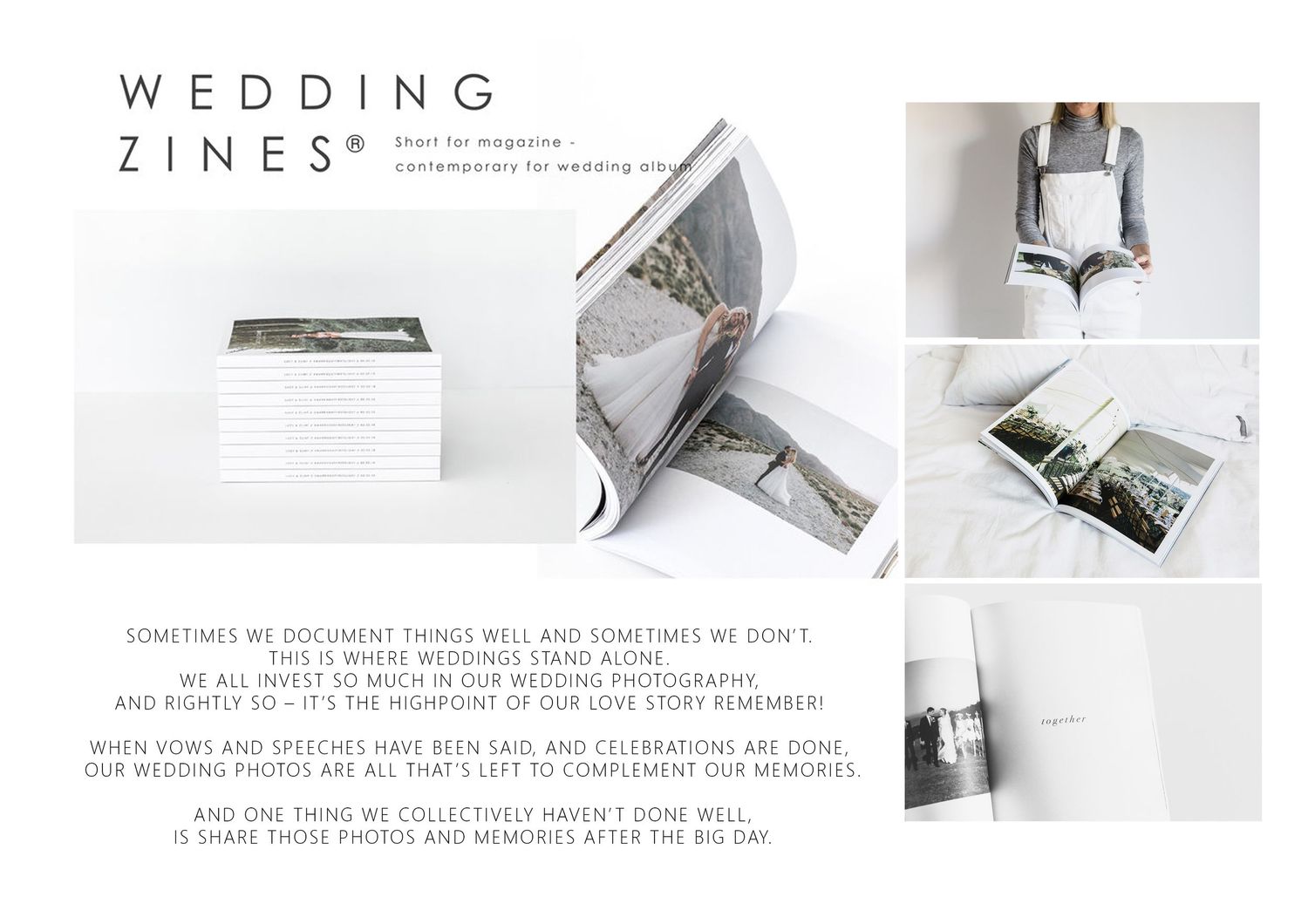 WEDDING ZINES - Renni Maitland Photography