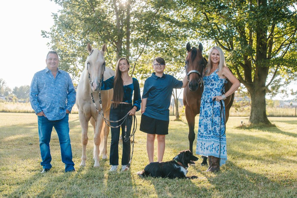 Central Indiana Farm Photo Session | Family & Horse Photography ...
