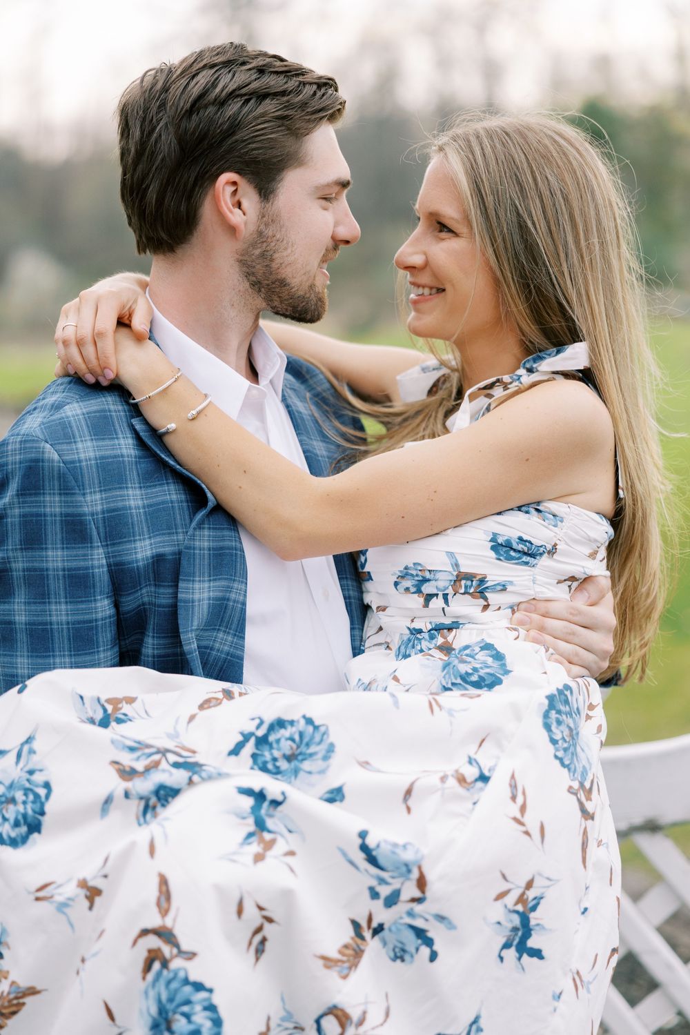Danny & Bryn's Springtime Engagement Session in Warwick, NY - Caitee ...