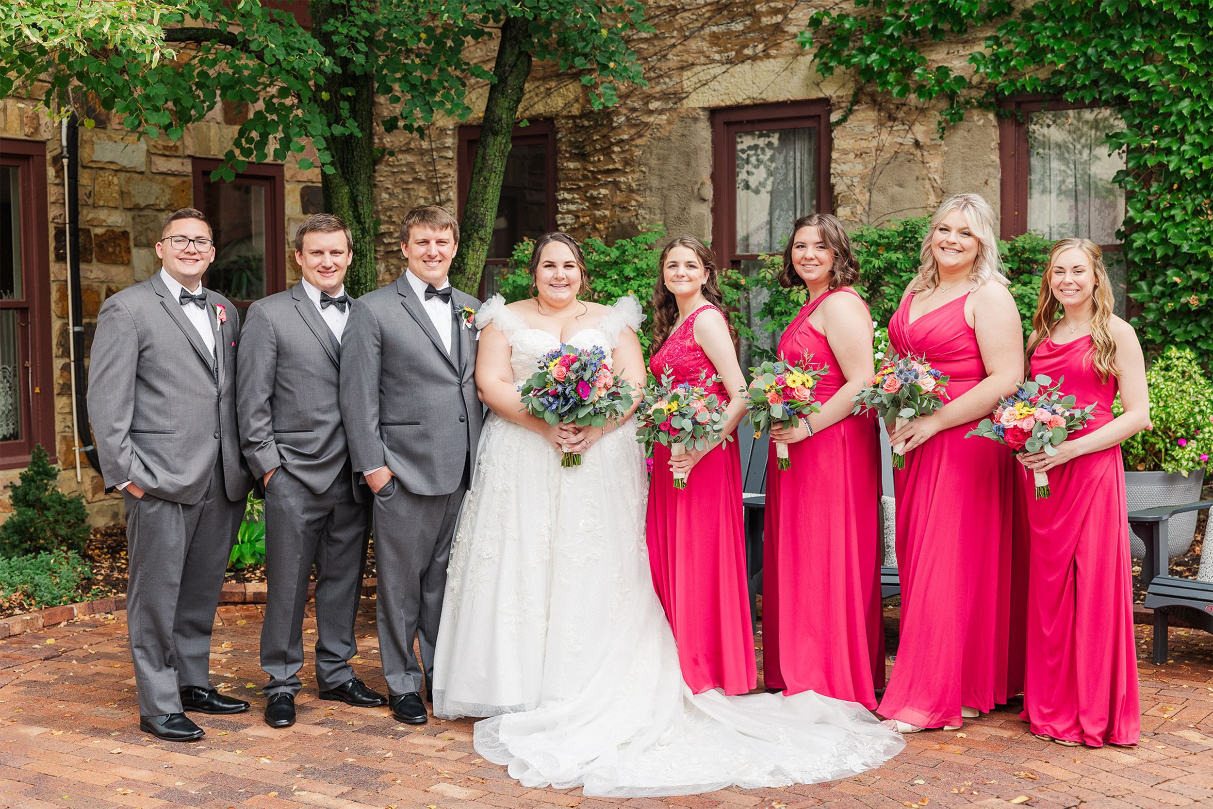 A Fall Wedding At Riverside Receptions | Grace + Matt - Cassie Lacina ...