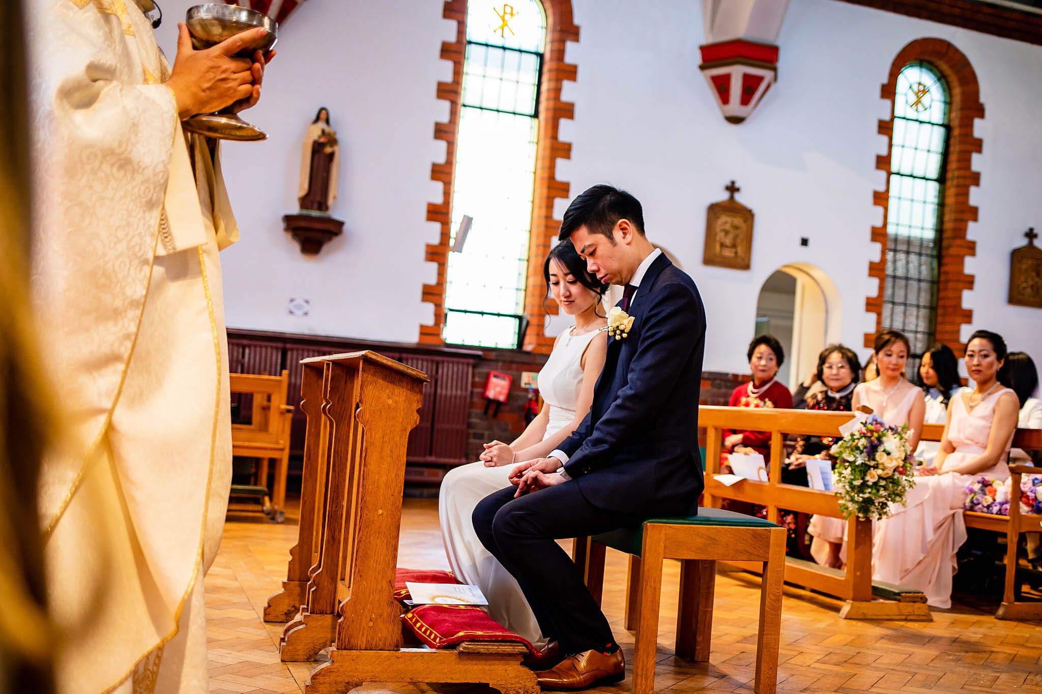 OUR LADY OF HAL CHURCH CAMDEN TOWN WEDDING // HOA & WILSON - London ...