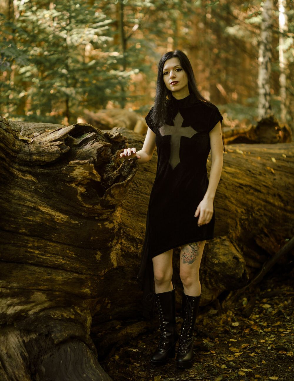 Ms. L’s Gothic Session - Brown Lotus Photography