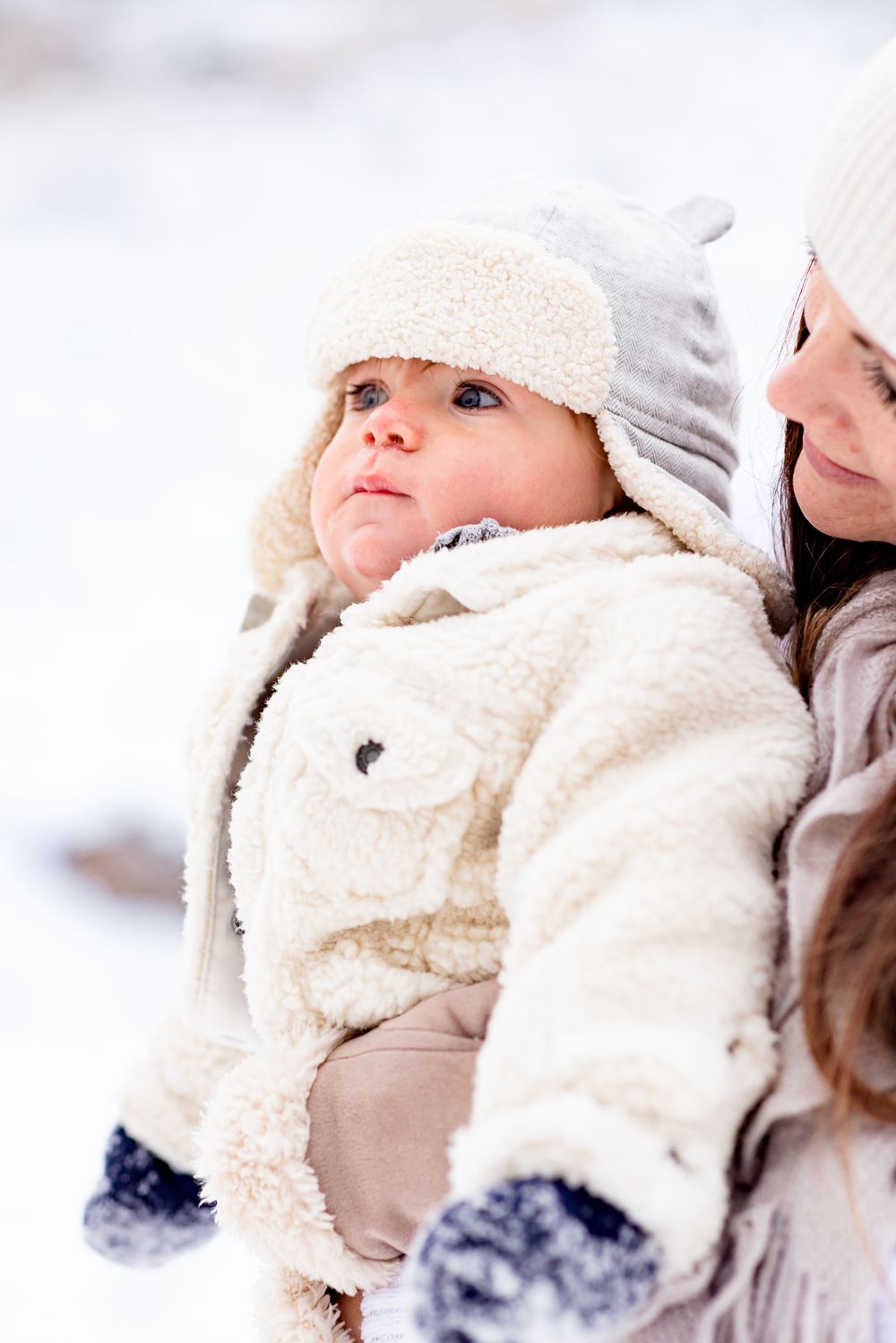 Family Snow Session by the Mountains / Colorado Springs Family ...