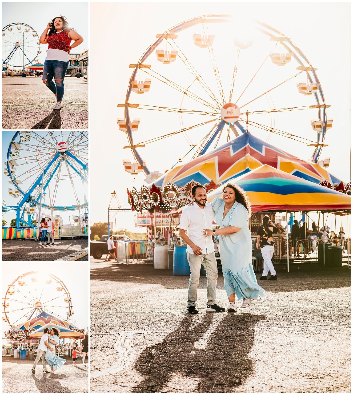 Carnival Engagement Session in Lubbock, Texas - The Fiery Phoenix ...