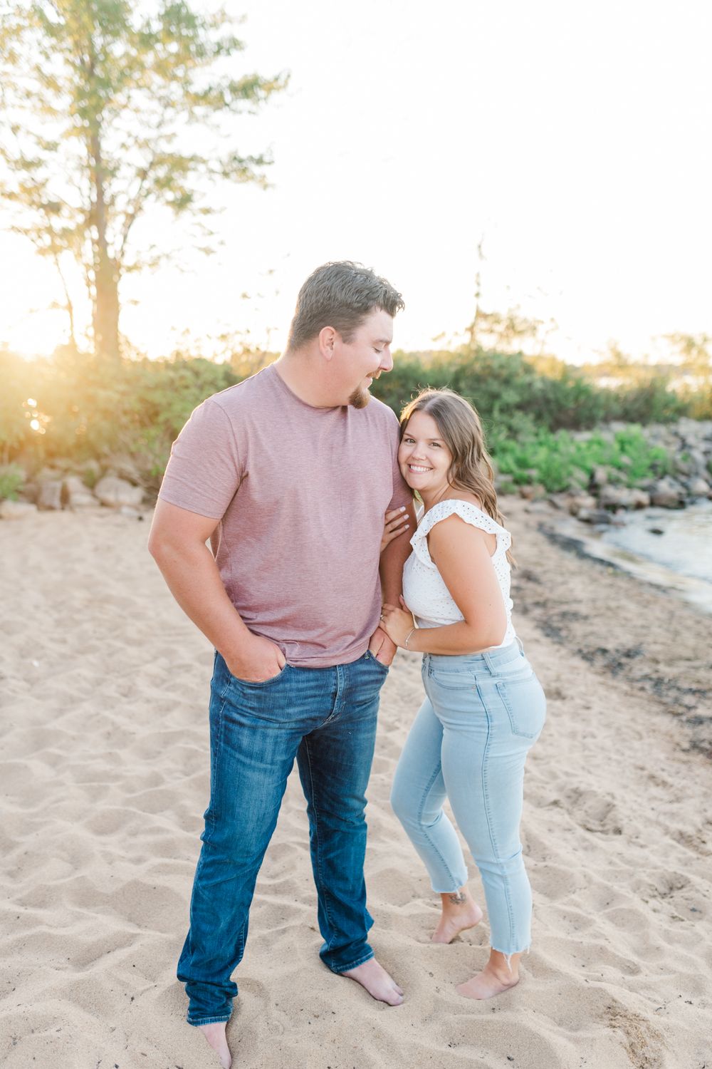 Amber + Brady - First Look Wedding Media Co.