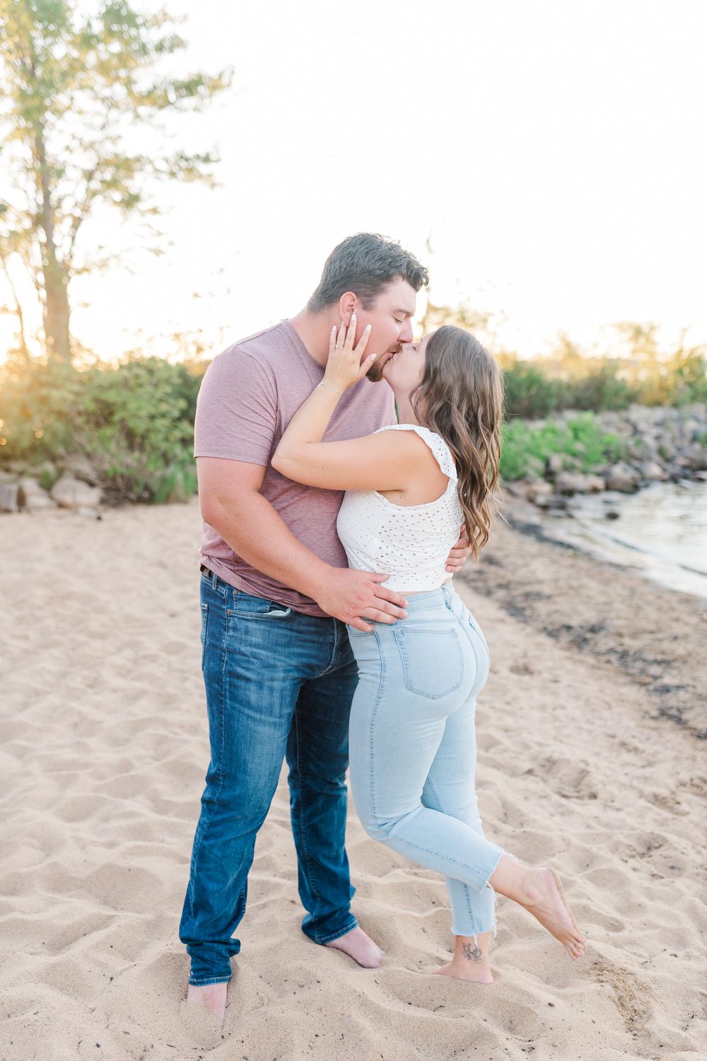 Amber + Brady - First Look Wedding Media Co.