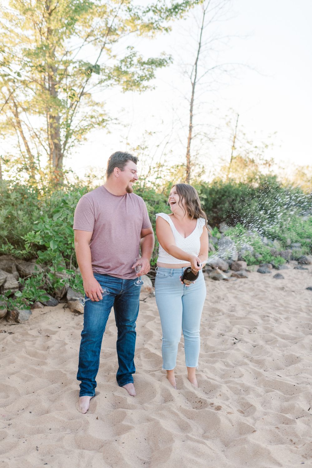 Amber + Brady - First Look Wedding Media Co.