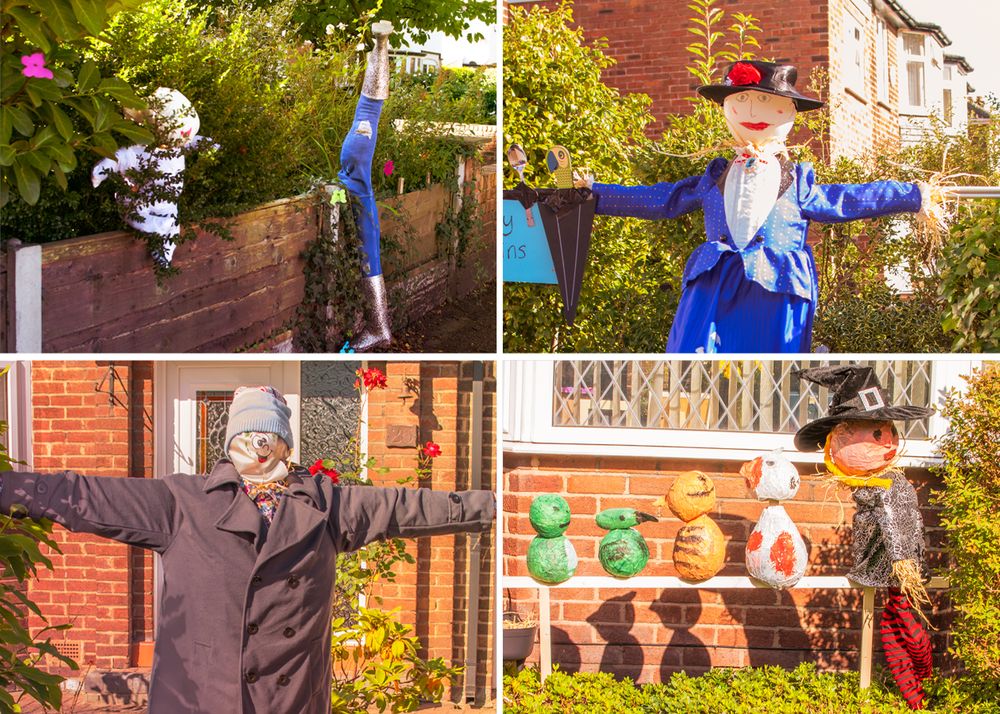 The Eccles, Monton & Winton Scarecrow Festival - Bear and Bunny ...