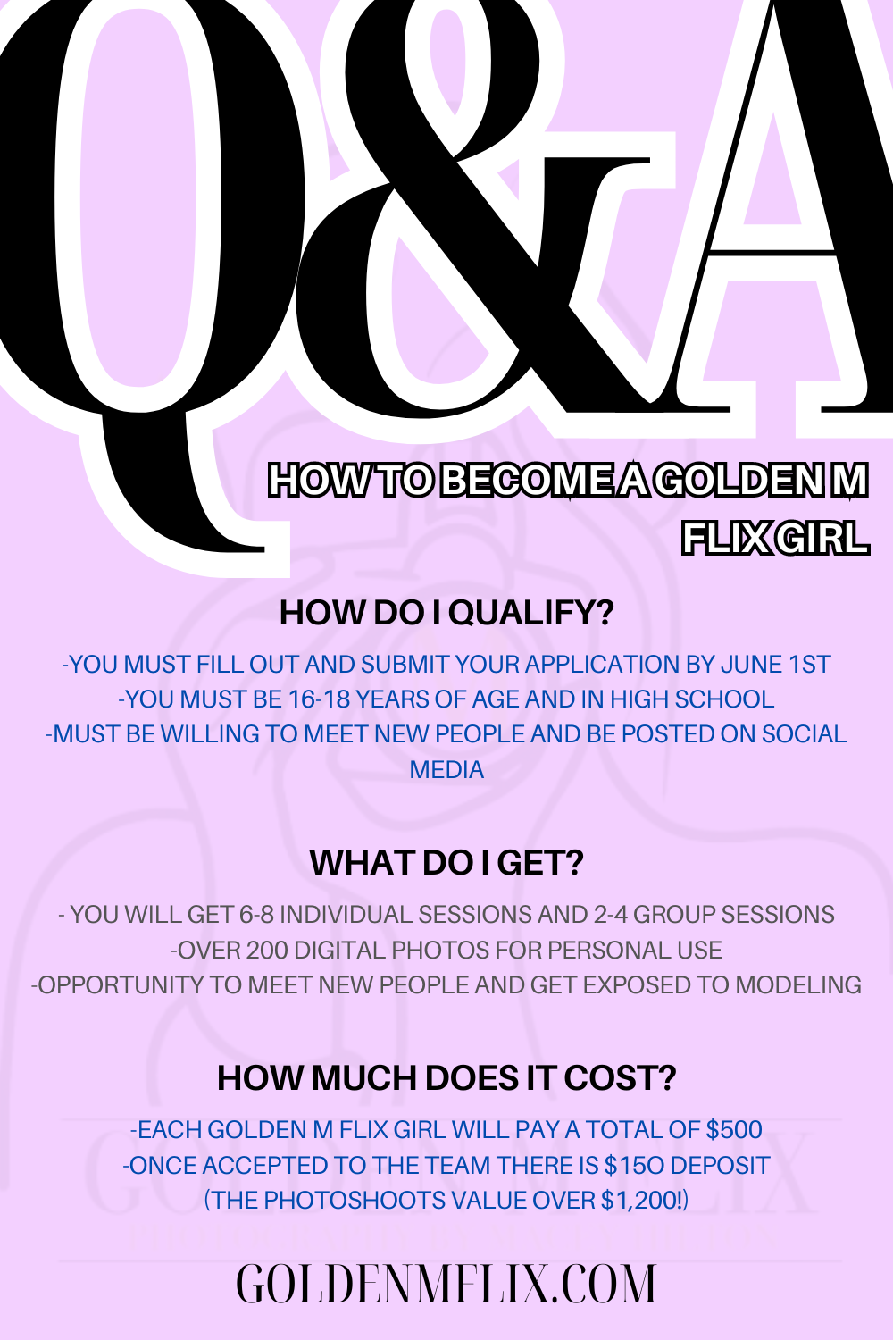 Model Call - Golden M Flix