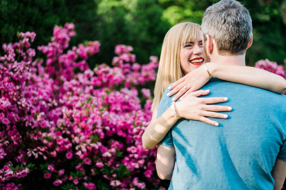 Capturing Love Amidst the Buzz: Katie and Jon's Central Park Engagement ...