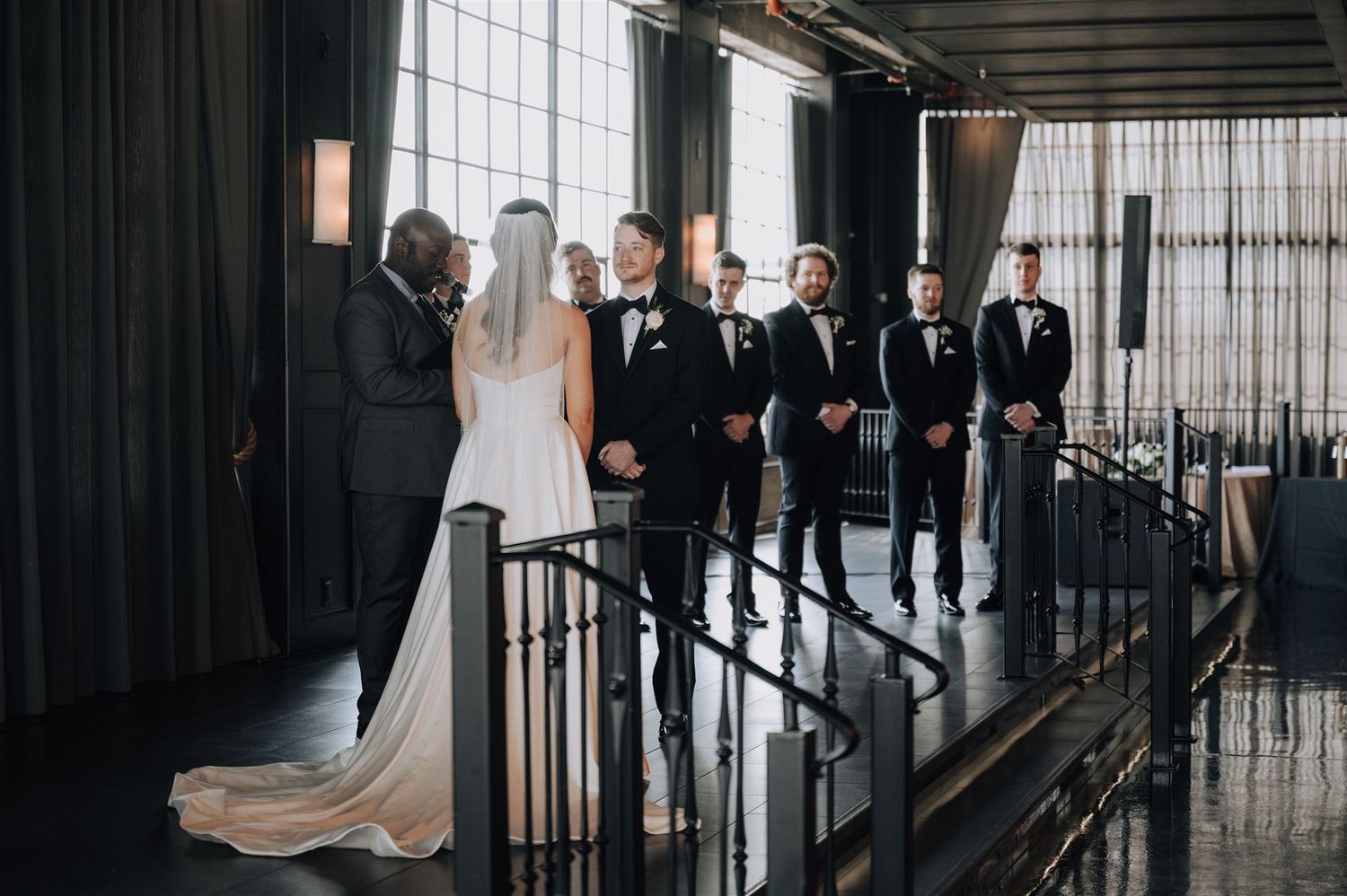 Industrial-Chic Wedding | The Astorian - Houston - Mandi Roach Photography | Houston Wedding ...