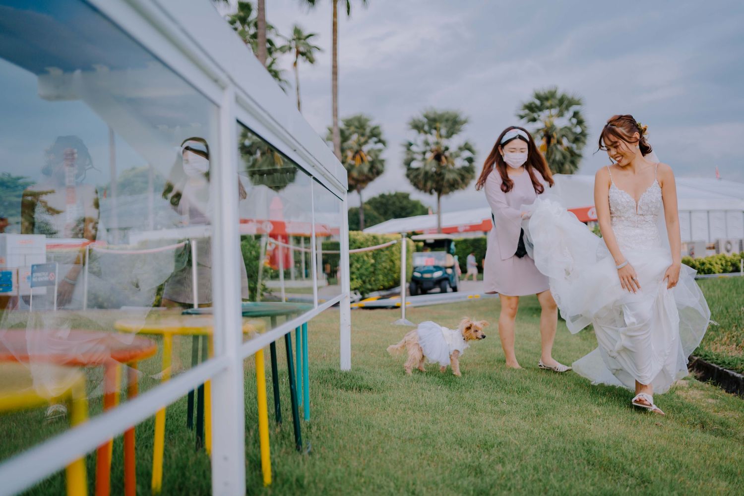 A Sunset Beach Wedding at the Panamericana at Sentosa Island ...