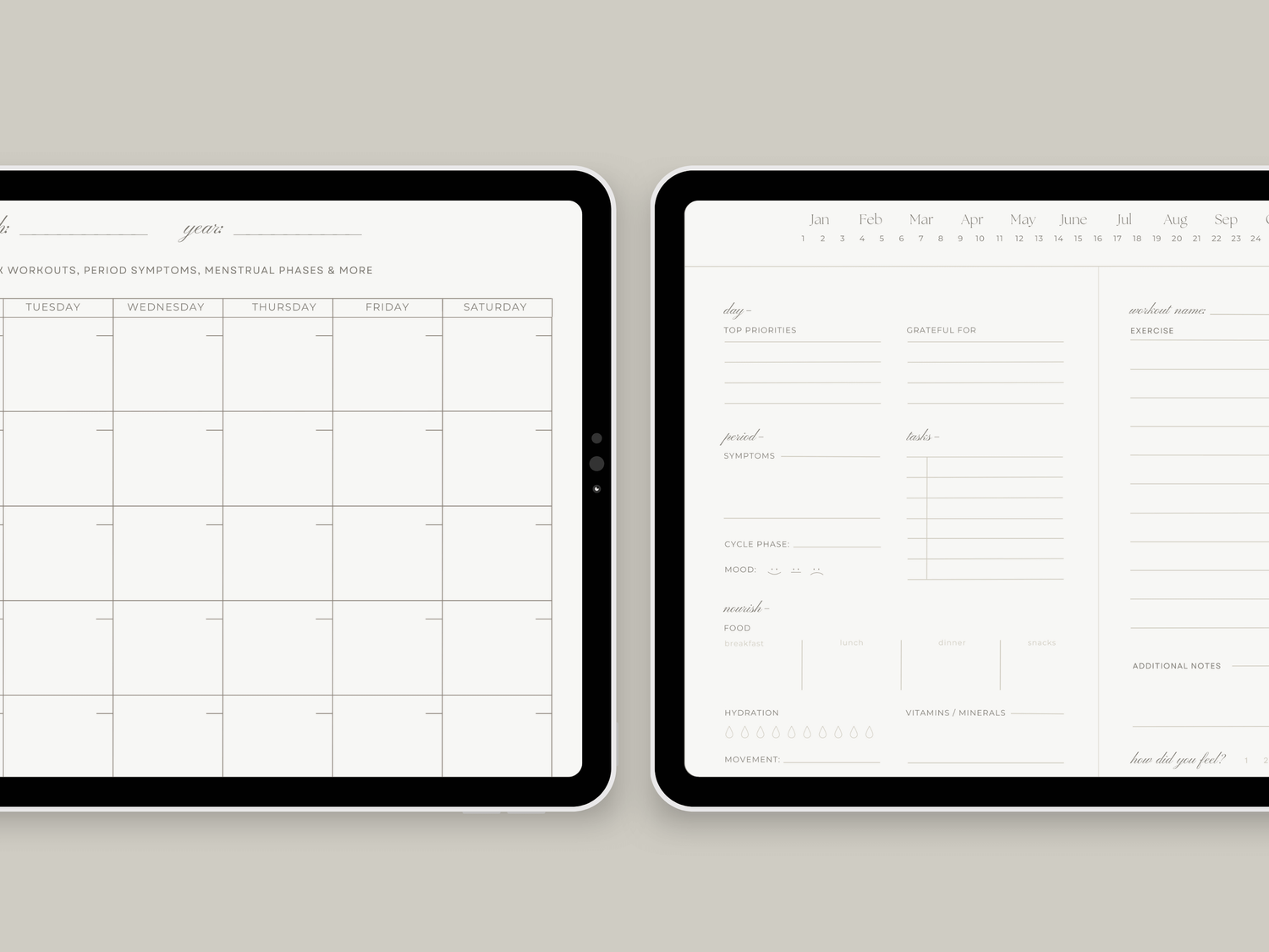 Cycle Syncing Journal - Her Natural Cadence