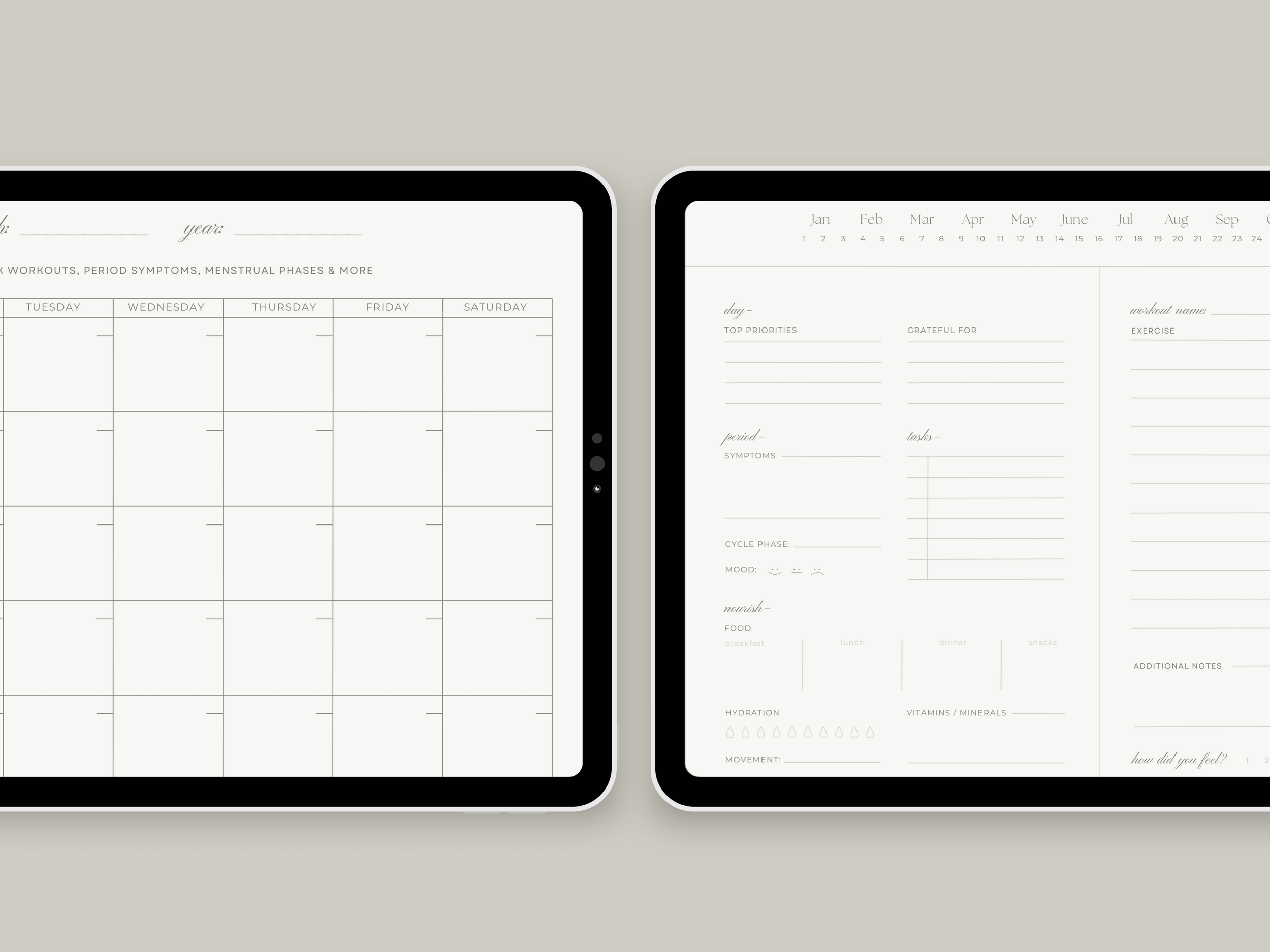 Cycle Syncing Journal - Her Natural Cadence