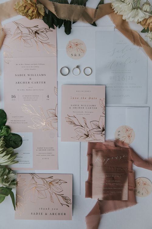 Wedding Invitations | Basic Invite - Rebecca Skidgel Photography