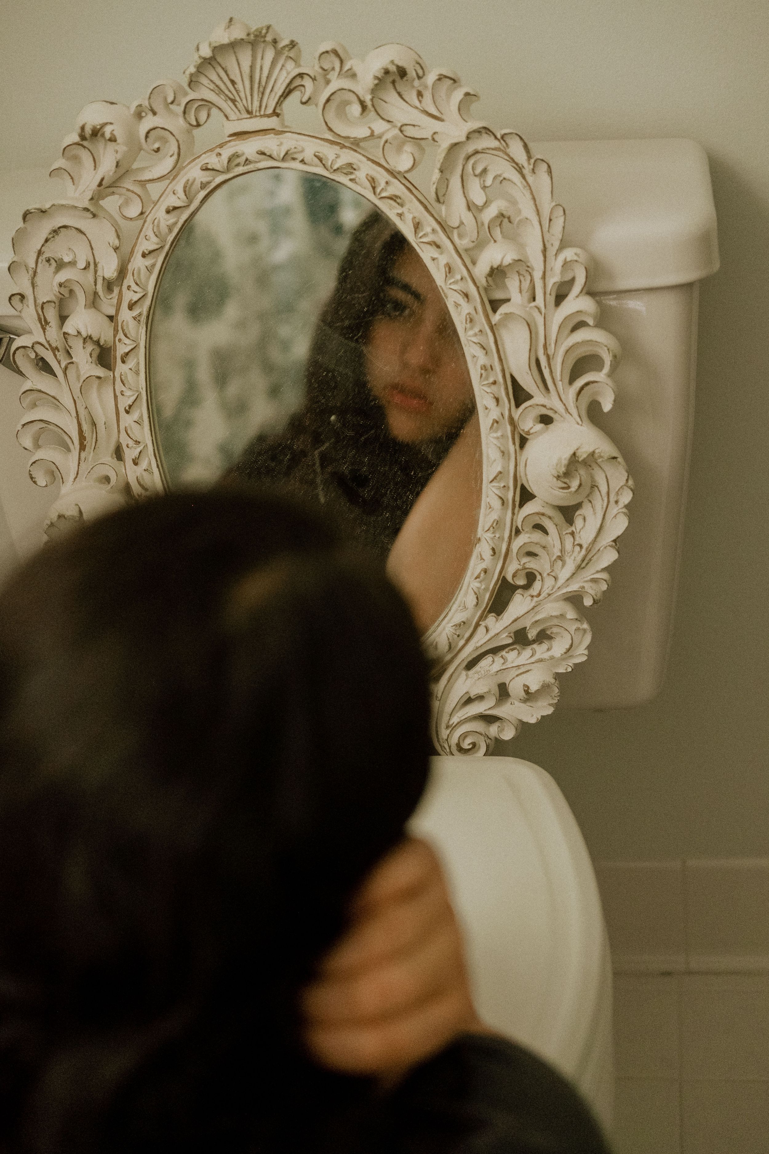 Self-Portrait Photoshoot in my Bathroom - Sabrina Regier Photo