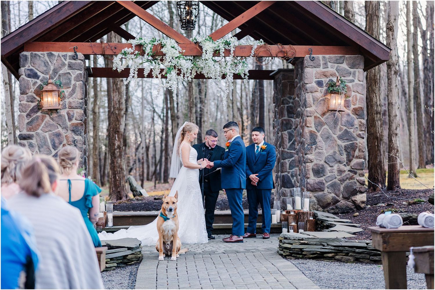 EMILY & JON'S WEDDING | Spring Woodland Disney Wedding at Stroudsmoor ...
