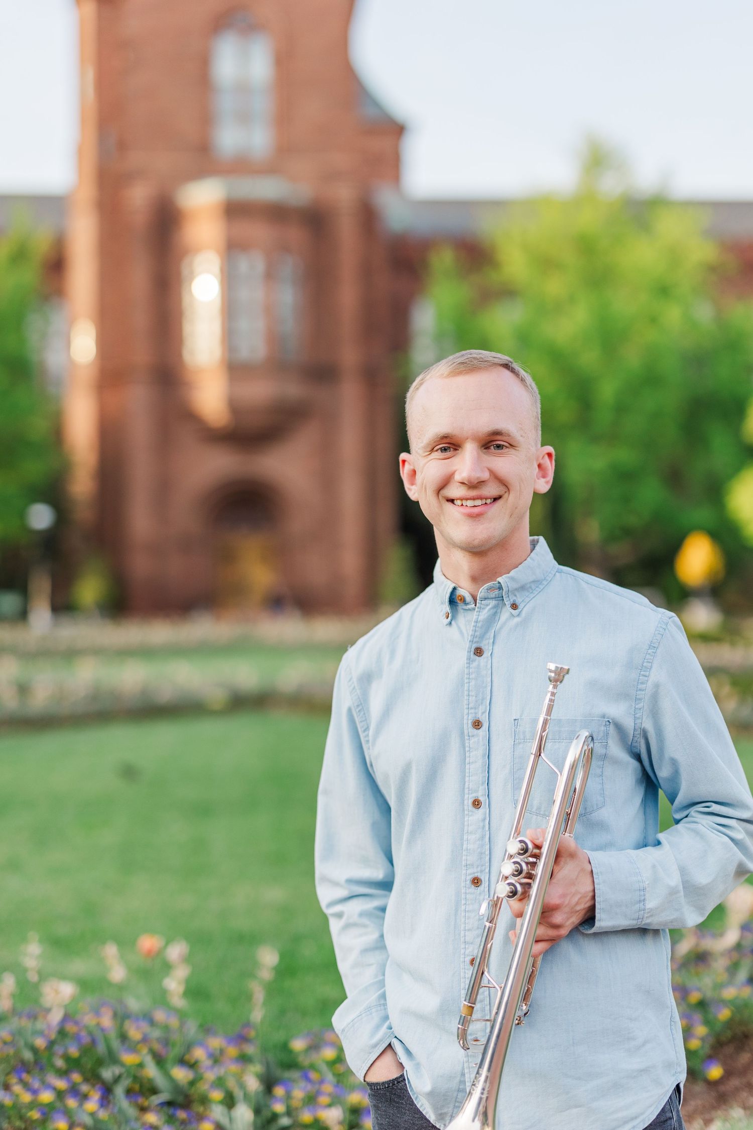 Smithsonian Enid A. Haupt Garden - Trumpet Photoshoot - Christina ...