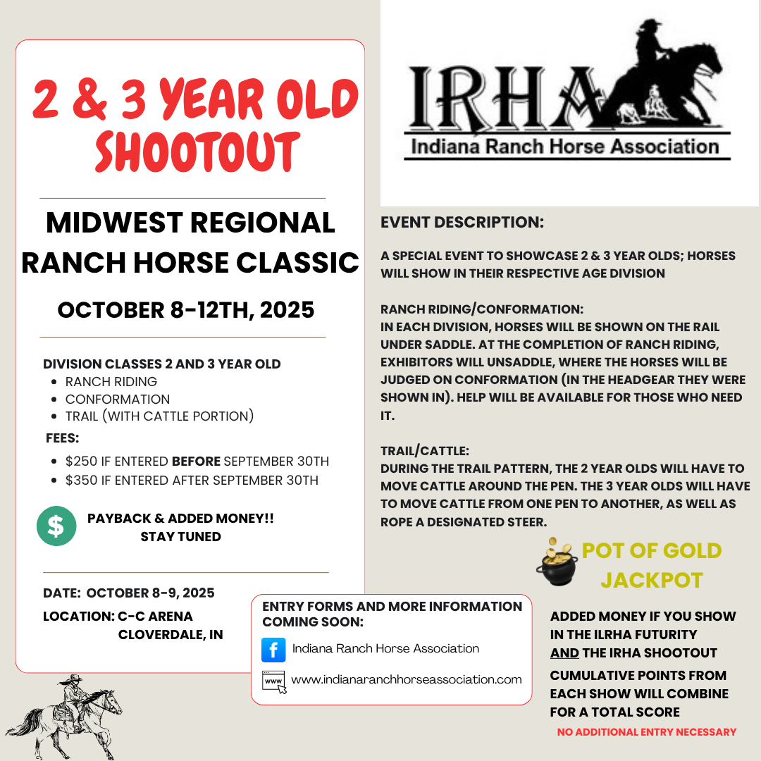 Midwest Classic 2025 - Indiana Ranch Horse Association
