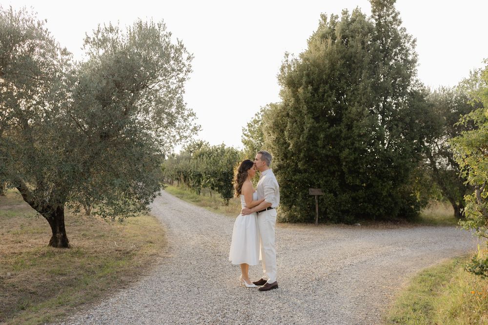 Intimate Destination Wedding at Villa Pozzolo, Tuscany | Romance in ...