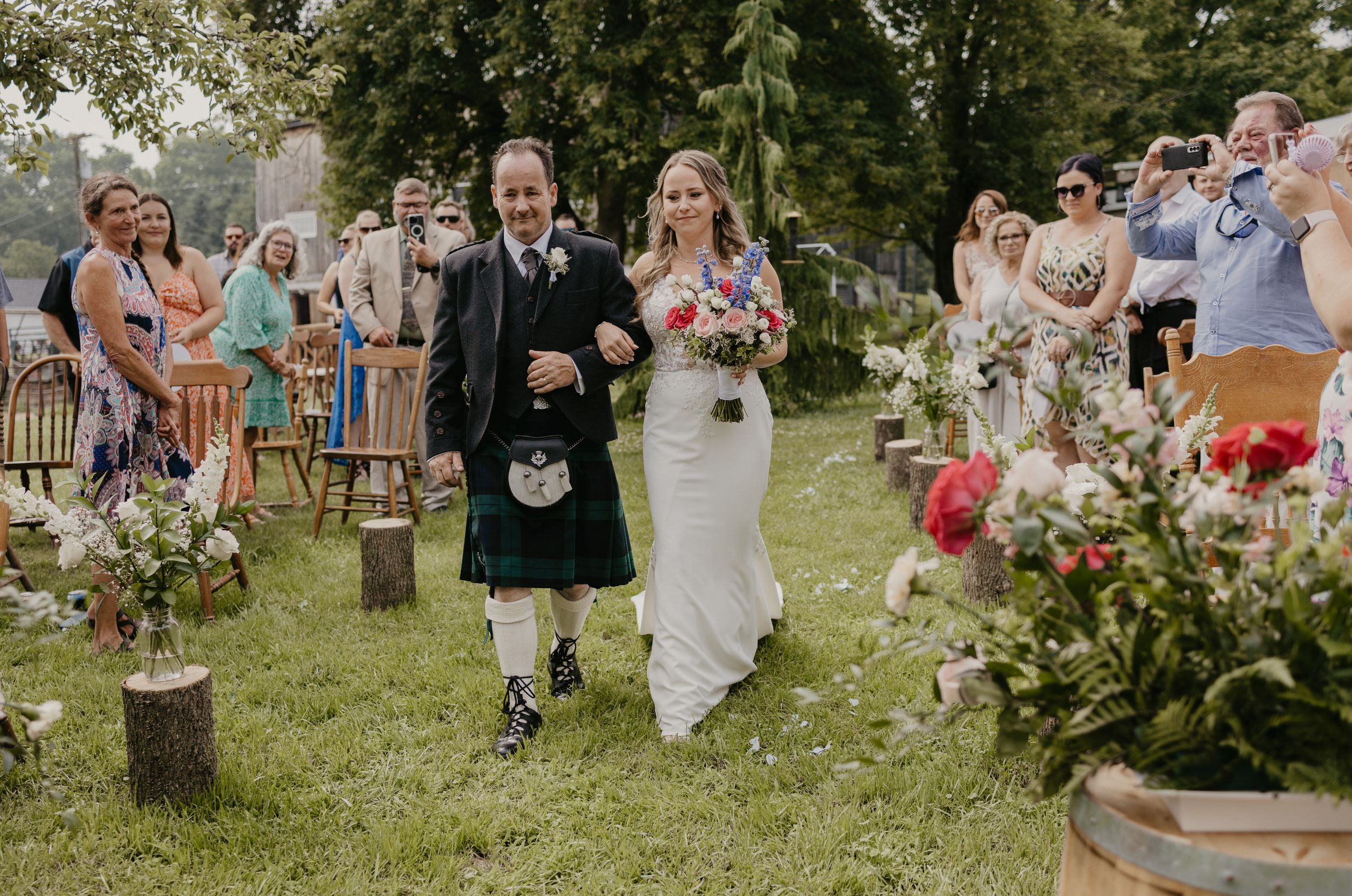 Rustic Romance: Sarahjane and Jay's Heartfelt Farm Wedding in Hamilton ...