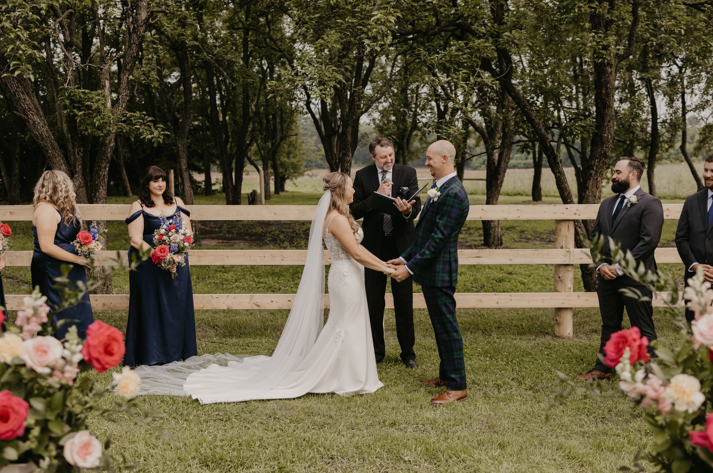 Rustic Romance: Sarahjane and Jay's Heartfelt Farm Wedding in Hamilton ...