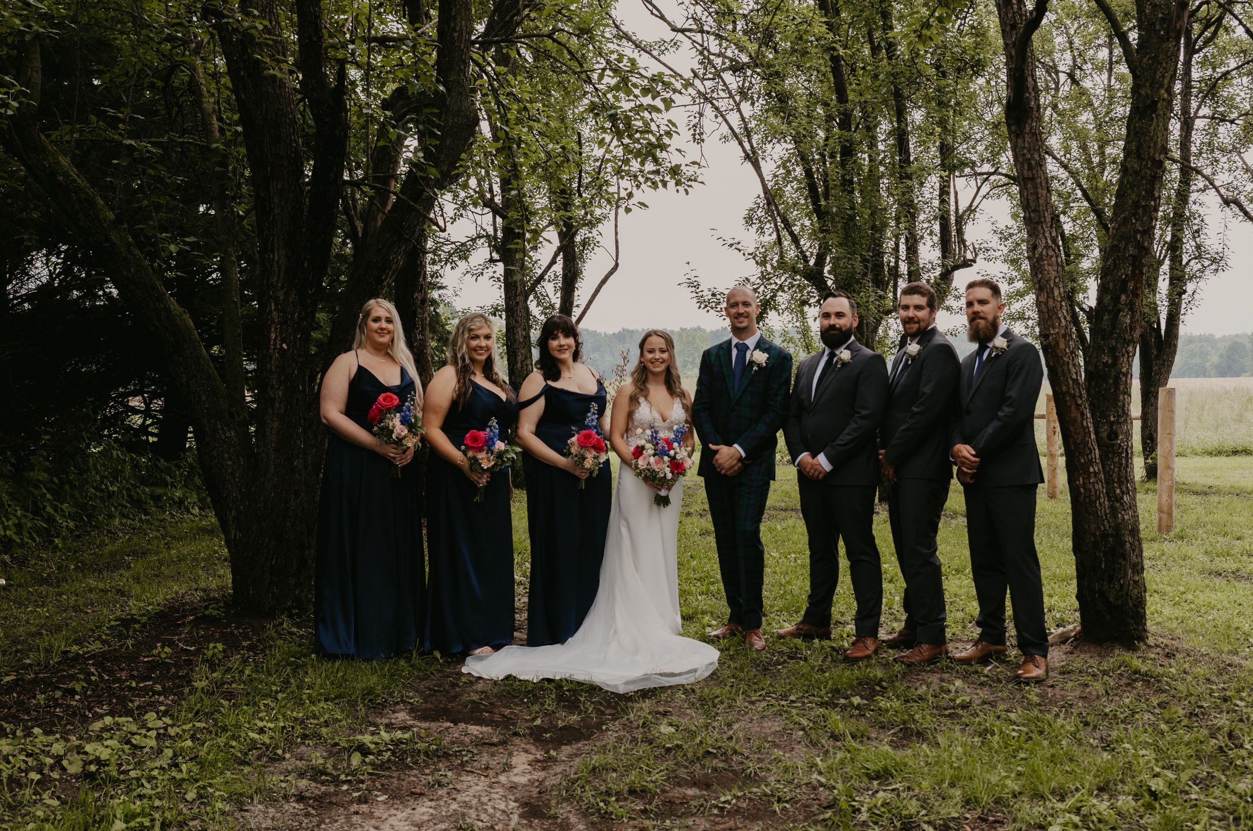 Rustic Romance: Sarahjane and Jay's Heartfelt Farm Wedding in Hamilton ...