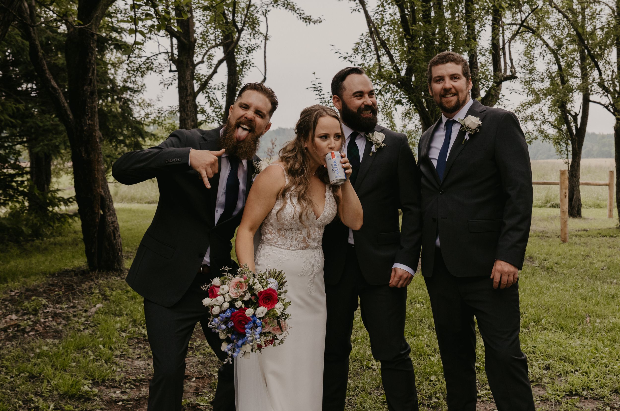Rustic Romance: Sarahjane and Jay's Heartfelt Farm Wedding in Hamilton ...