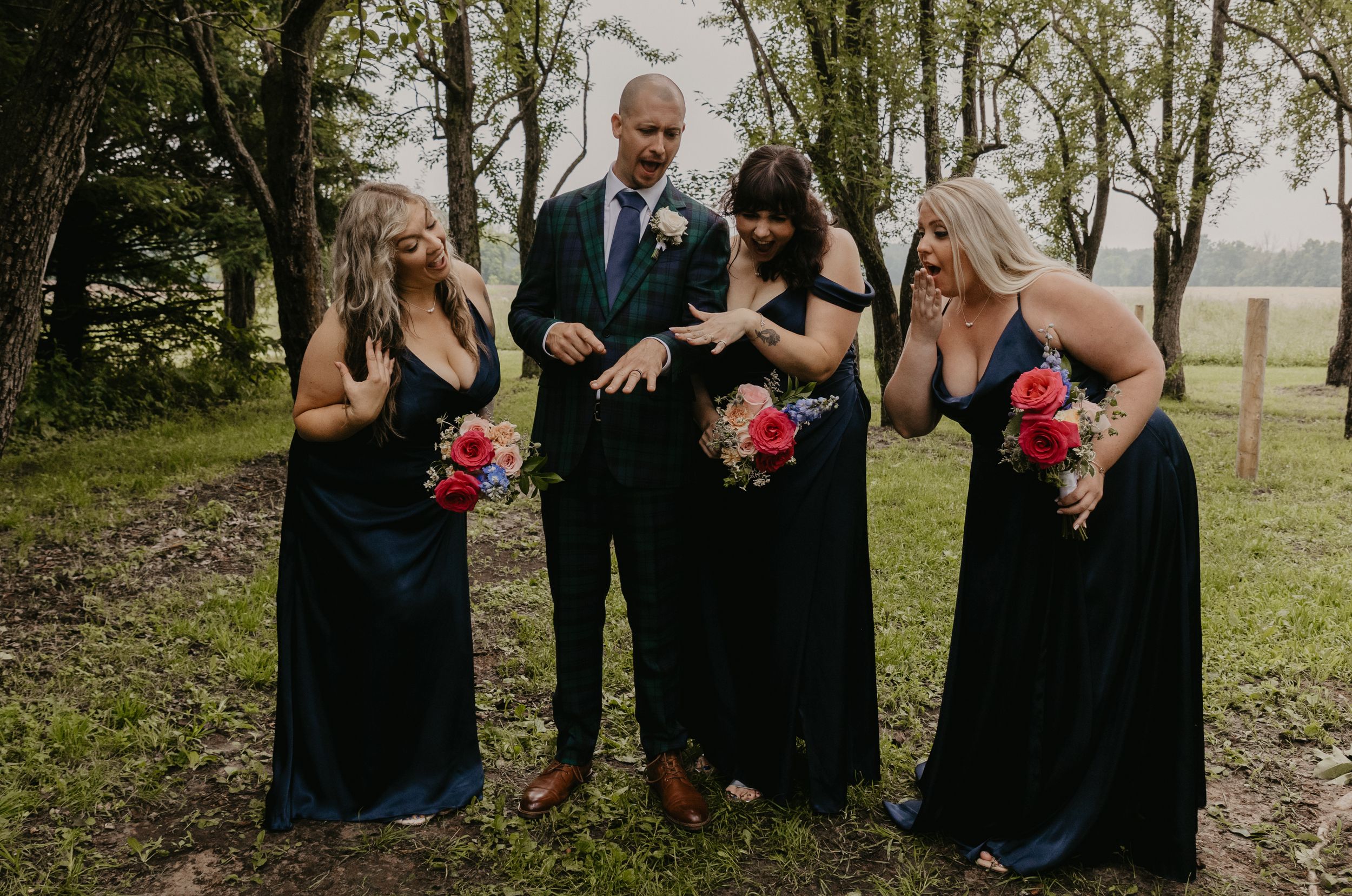Rustic Romance: Sarahjane and Jay's Heartfelt Farm Wedding in Hamilton ...