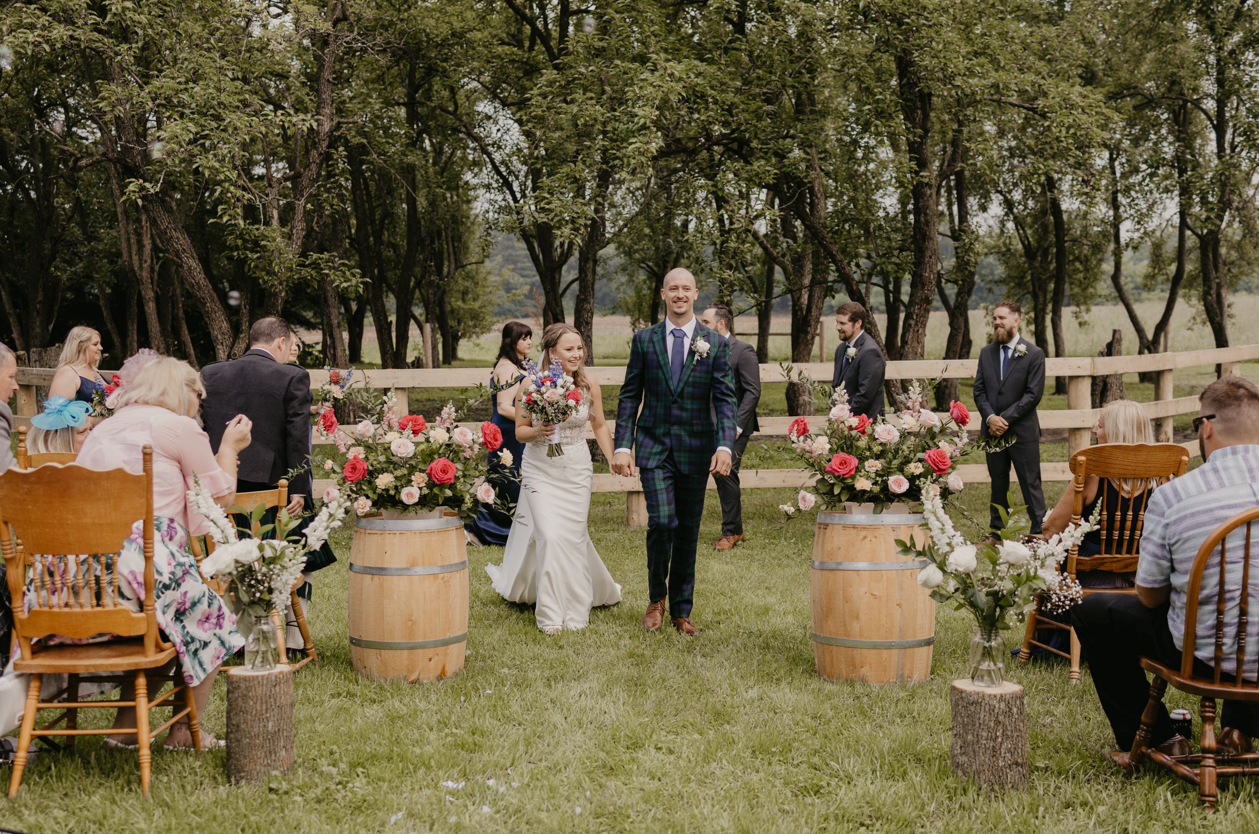 Rustic Romance: Sarahjane and Jay's Heartfelt Farm Wedding in Hamilton ...