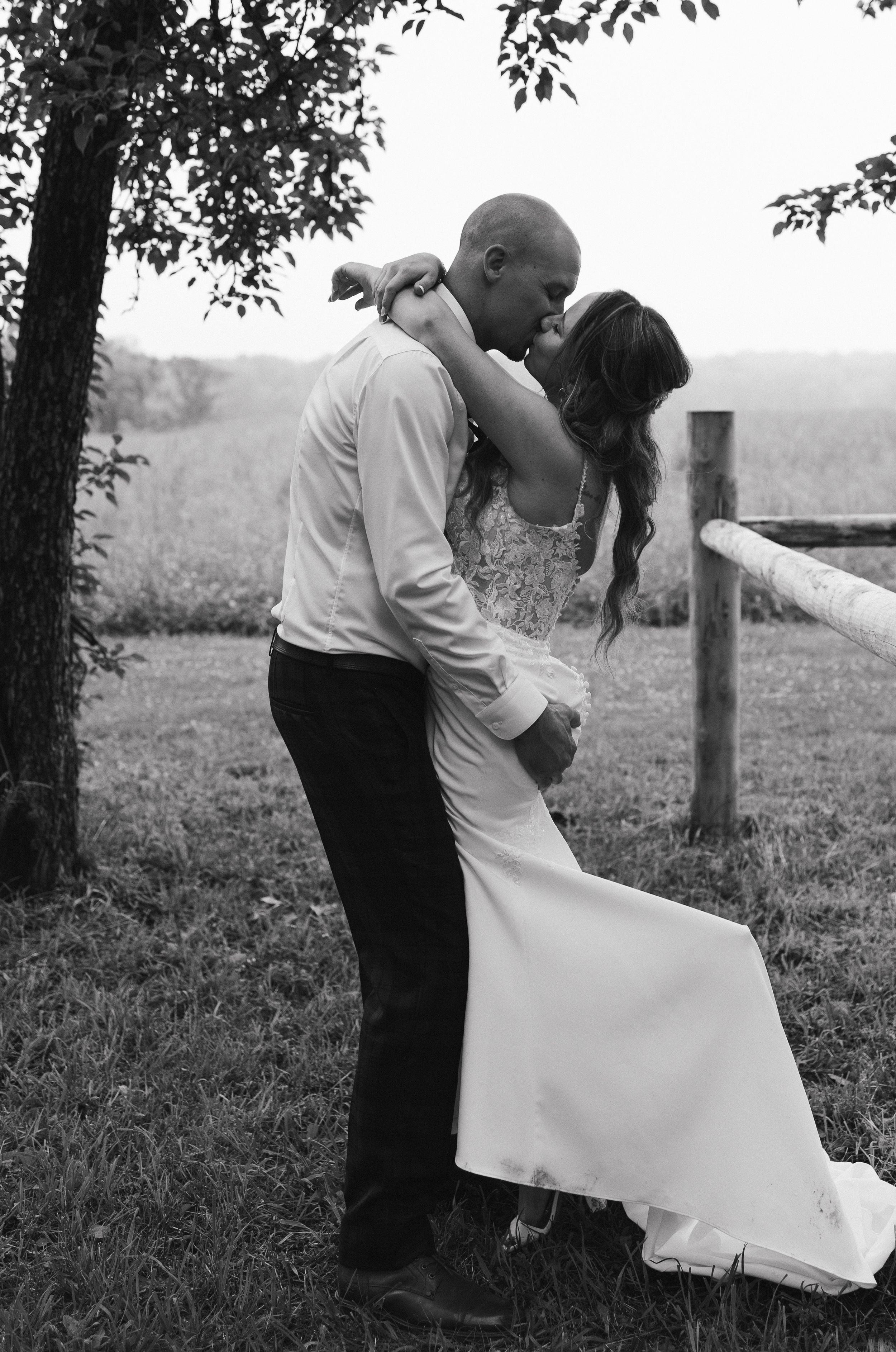 Rustic Romance: Sarahjane and Jay's Heartfelt Farm Wedding in Hamilton ...