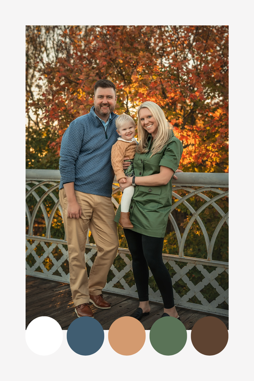 Best Colors For Fall Family Photos - Marietta Photographer : Christian ...