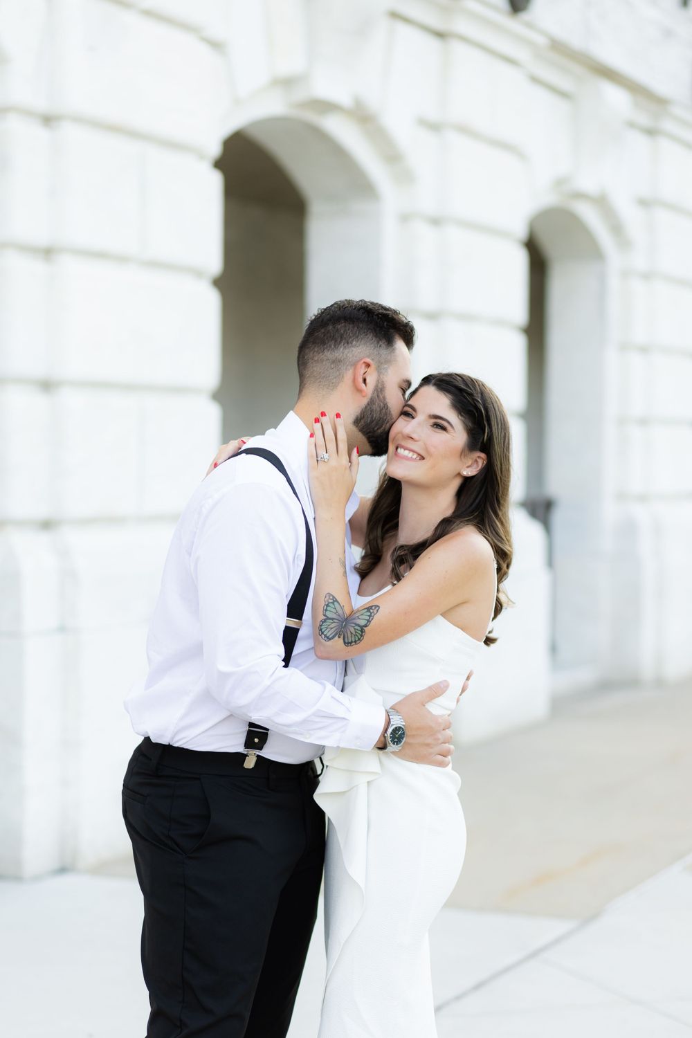 DIA & MICHIGAN CENTRAL ENGAGEMENT - Lyndsay Cwiertniewicz Photography