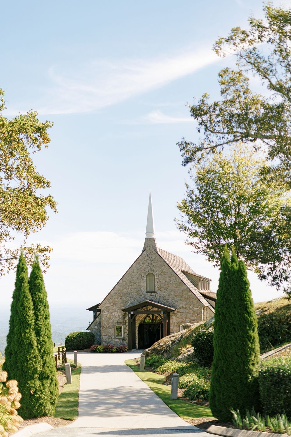 An Intimate Wedding at The Cliffs at Glassy Chapel | Andrew & Dena ...