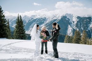 An Adventurous Ski & Snowboard Elopement: A Dreamy Winter Wedding in ...