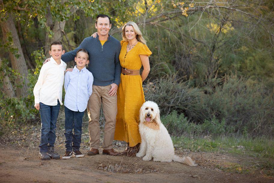 Family Portraits with Your Dog - Wandering Woof Photography