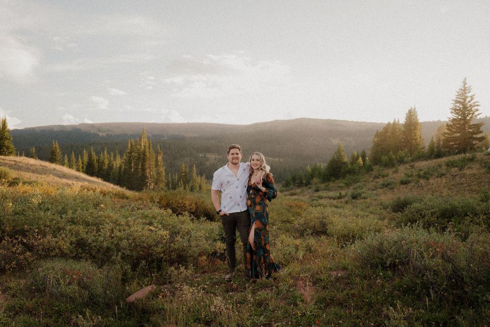 Sara & Ben's Vail Couple Photos - Megan Hadley Photography
